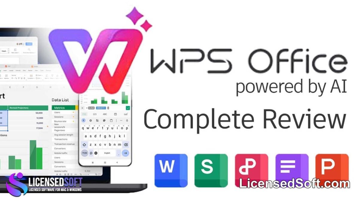 WPS Office - PDF, Word, Excel, PPT 18.1.1.1465 - LicensedSoft