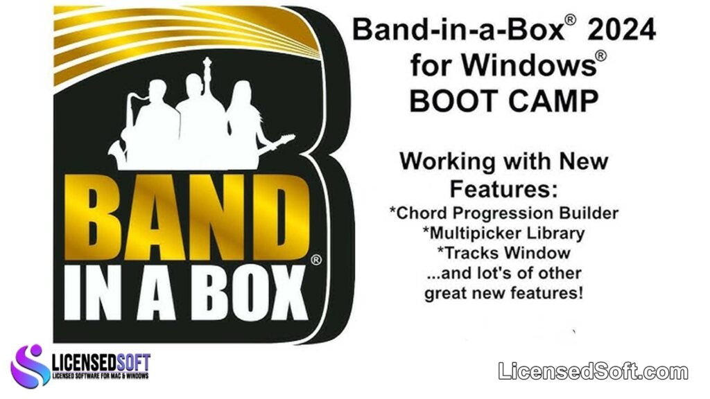 PG Music Band-in-a-Box 2023 Premium Lifetime - LicensedSoft
