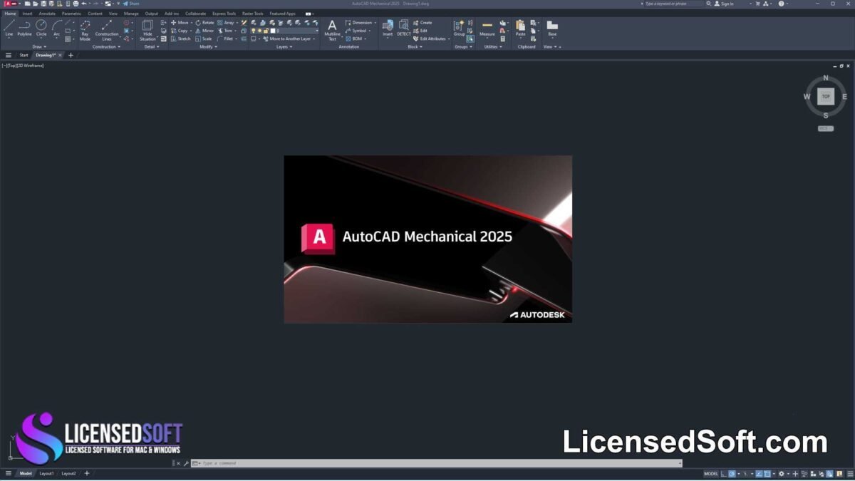 Autodesk AutoCAD Mechanical 2025 Perpetual License - LicensedSoft
