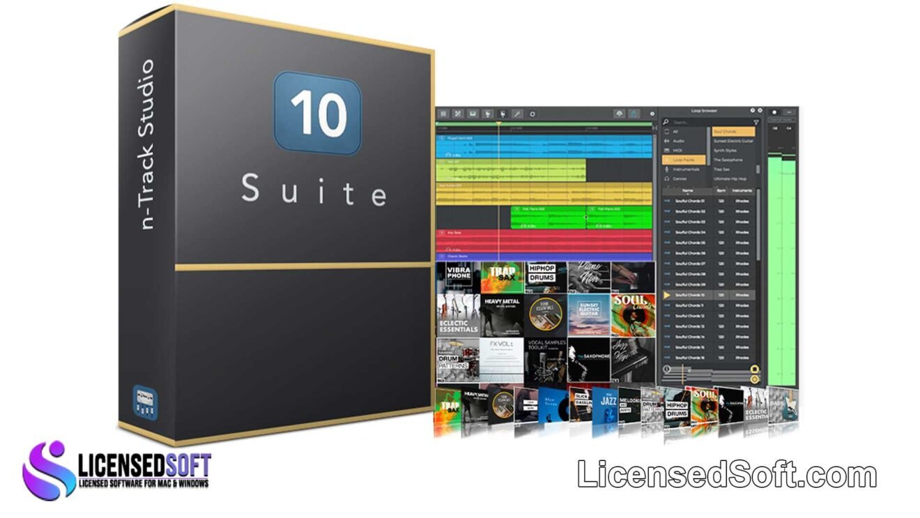 n-Track Studio Suite 10 Lifetime License - LicensedSoft