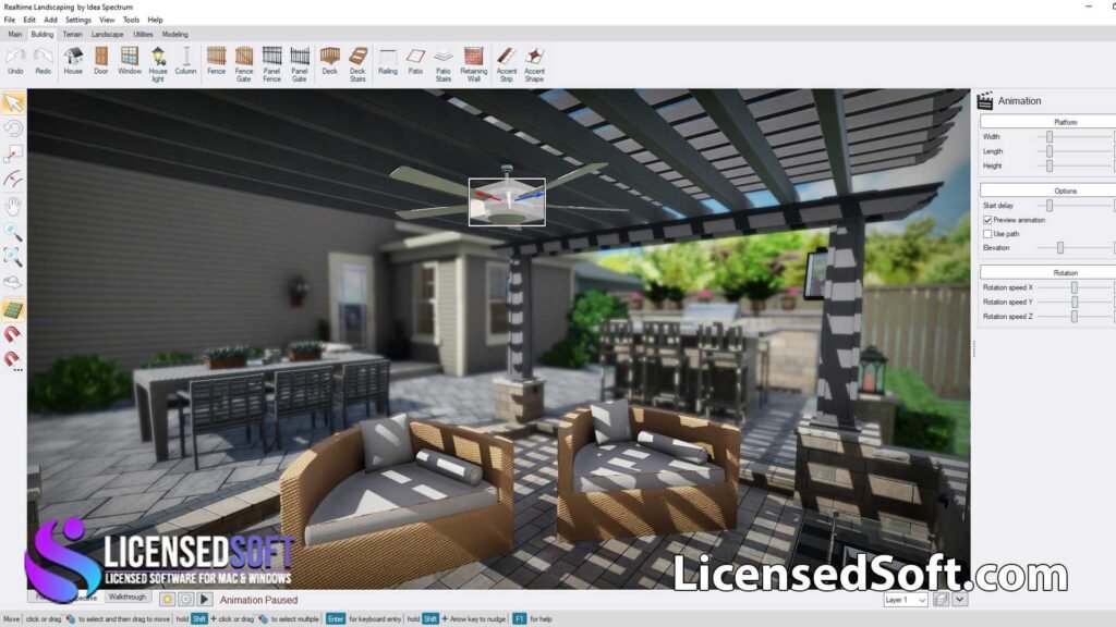Realtime Landscaping Architect 2023.02 Lifetime License - LicensedSoft