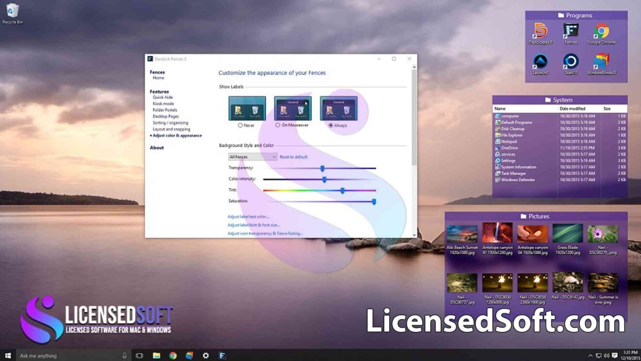Stardock Fences 5.86 Full - LicensedSoft