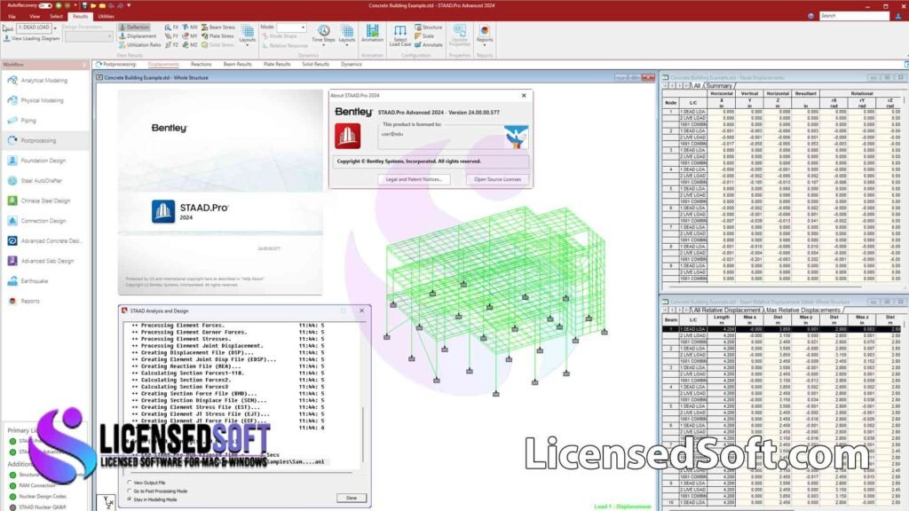 STAAD.Pro Advanced 2024 v24 Full Version - LicensedSoft