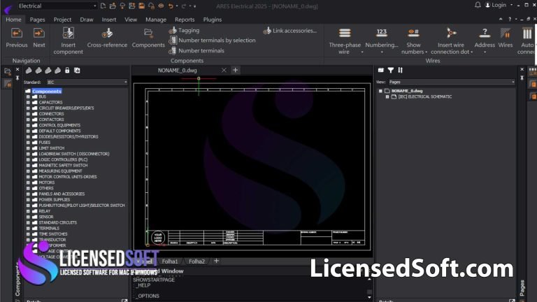 ARES Electrical 2025.3.1 Full Version - LicensedSoft