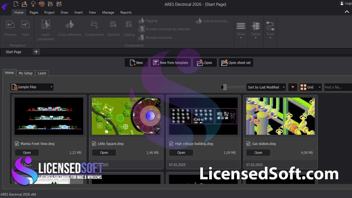 ARES Electrical 2026 Perpetual License - LicensedSoft
